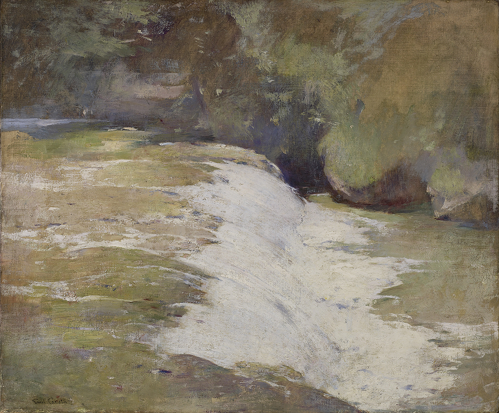 Emil Carlsen : The cataract, ca.1912. – Emil Carlsen Archives
