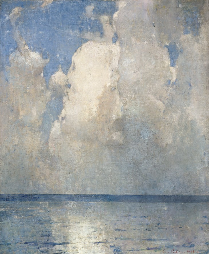Emil Carlsen : Swell and clouds, 1928. – Emil Carlsen Archives