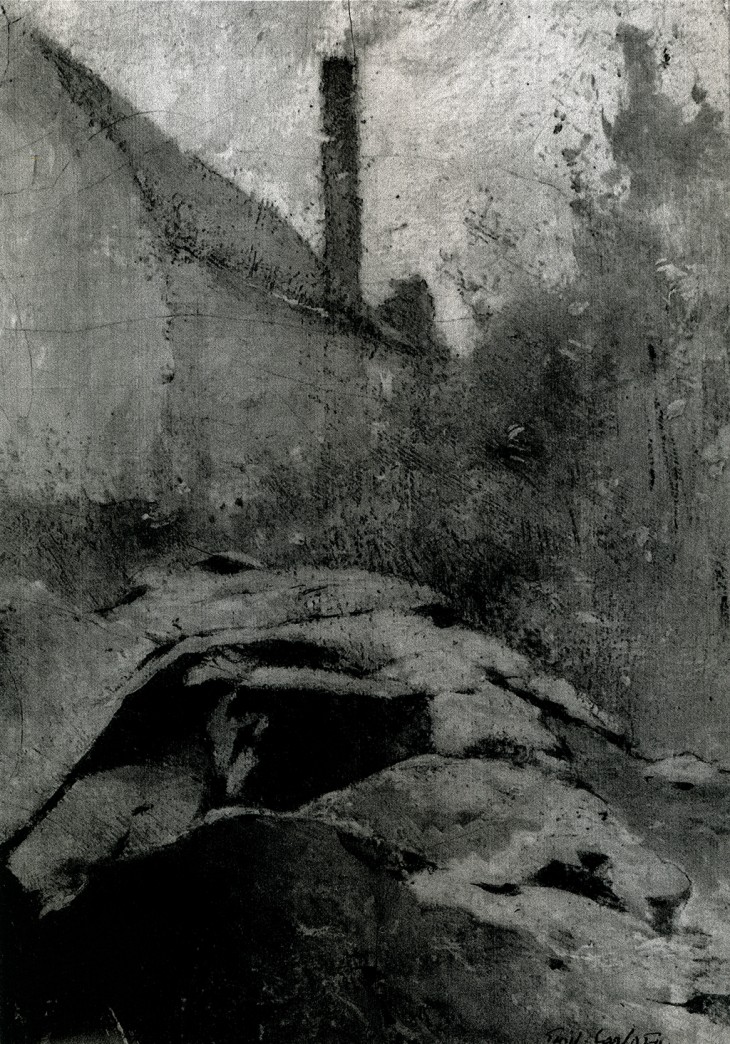 Emil Carlsen : Industrial landscape, ca.1920. – Emil Carlsen Archives