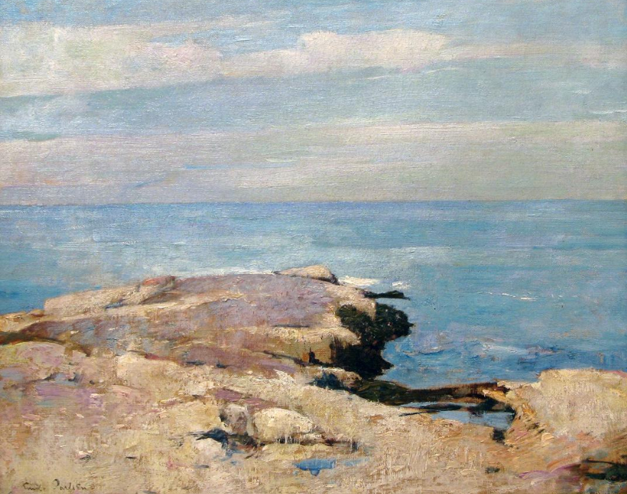 Emil Carlsen : Barnacled rocks, Isle of Shoals, 1920. – Emil Carlsen ...