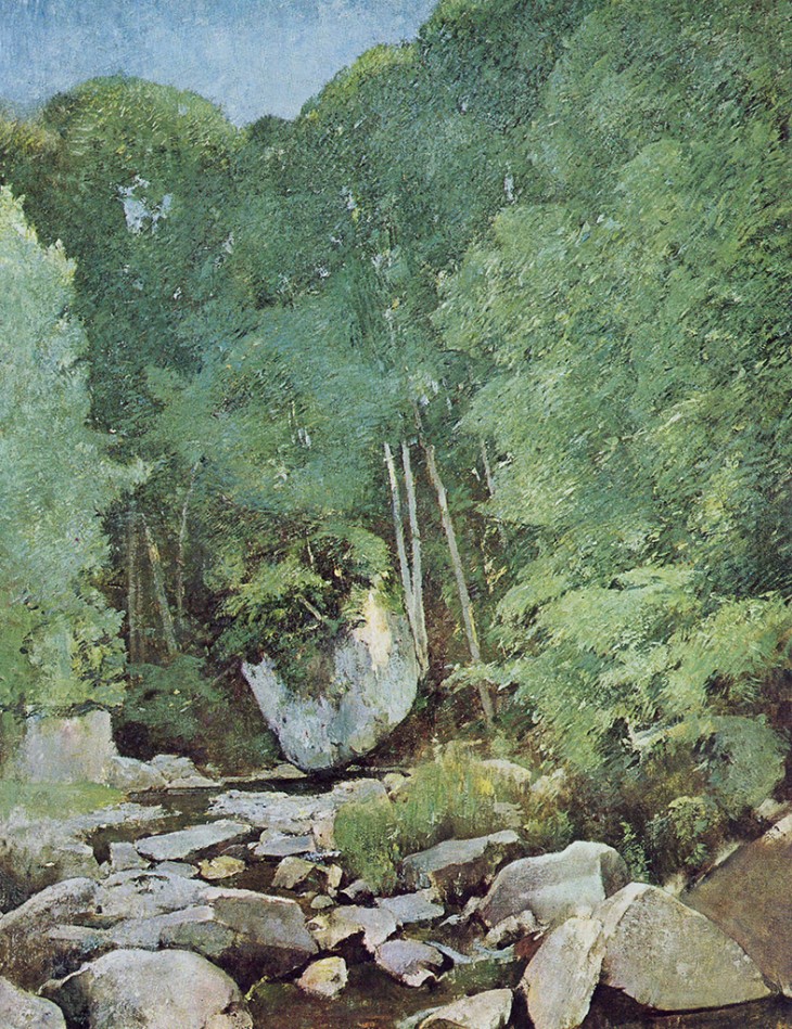Emil Carlsen : Falls, ca.1928. – Emil Carlsen Archives
