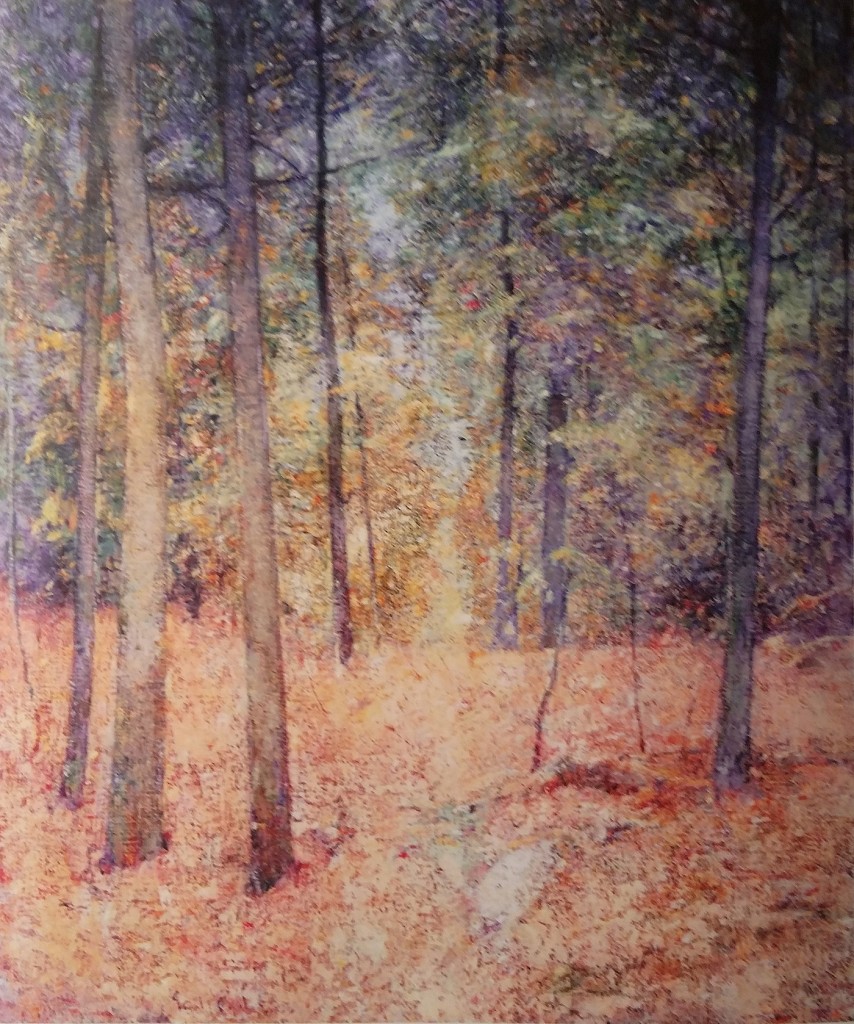 Emil Carlsen : Forest scene, 1922. – Emil Carlsen Archives