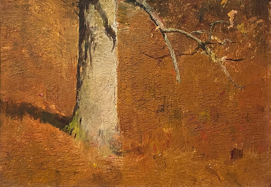 Emil Carlsen : Tree trunk, ca.1926. – Emil Carlsen Archives